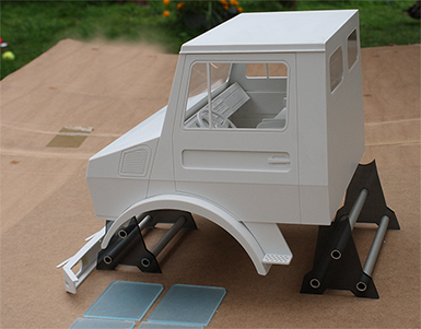 Unimog 435 U1300L Fahrerhaus | Bundeswehr | 1:14 | UN1006.BW14